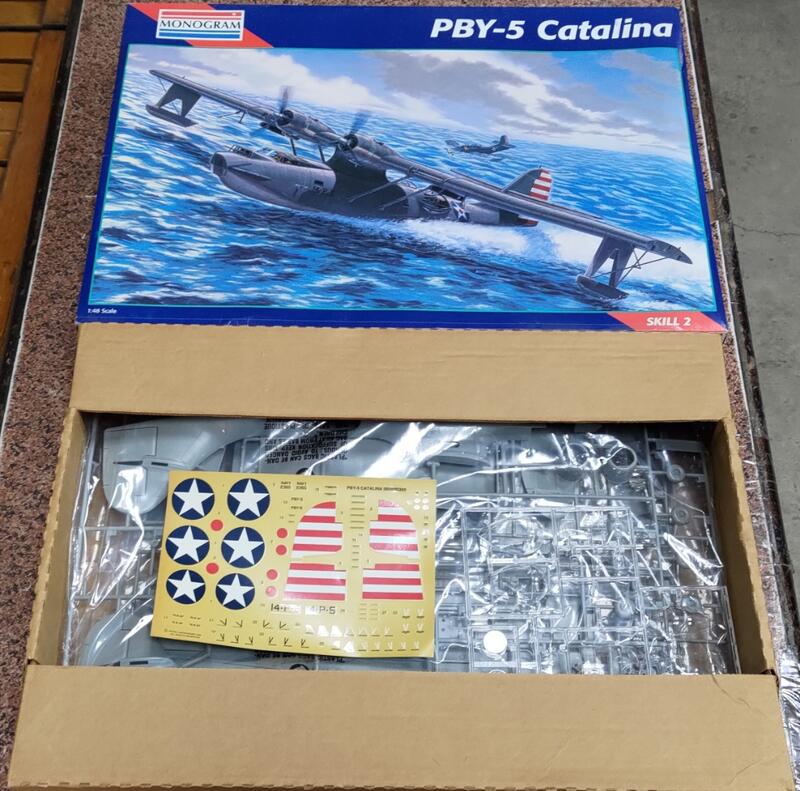 MONOGRAM-5609~1/48系列 PBY-5 卡特琳娜式 | 露天市集 | 全台最大的網路購物市集