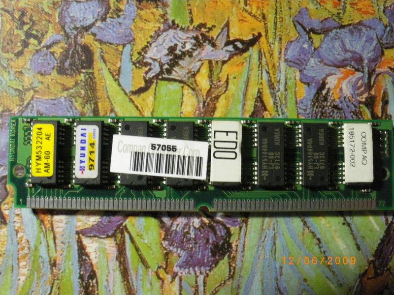 2x 8MB 16MB 72pin SIMM EDO 60ns RAM Compaq 185172-002 | 露天市集 | 全台最大的網路購物市集