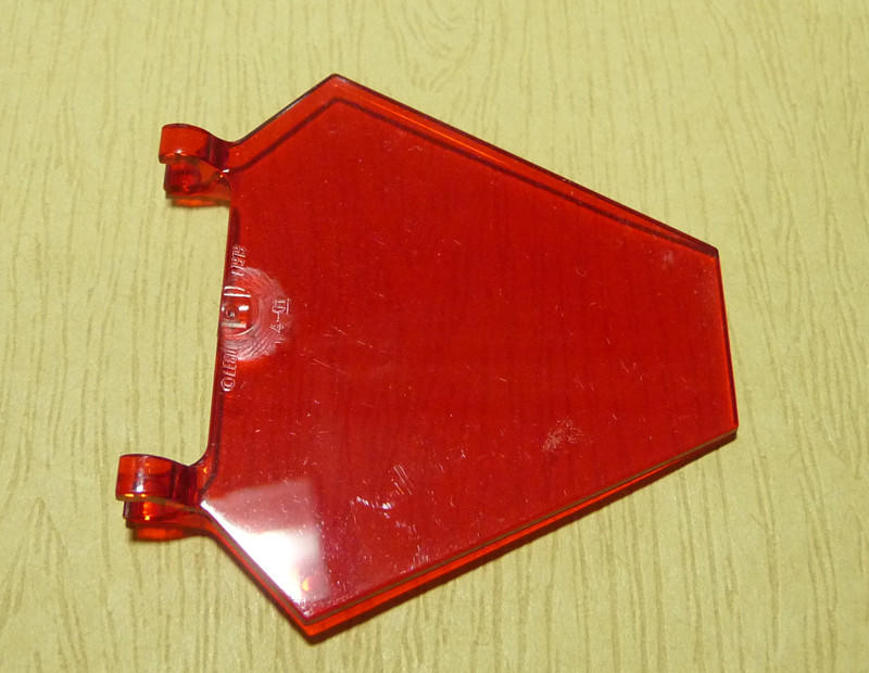 【小荳樂高】LEGO 透明紅色 5x6 六角形大旗幟/旗子 Flag 6199559 | 露天市集 | 全台最大的網路購物市集