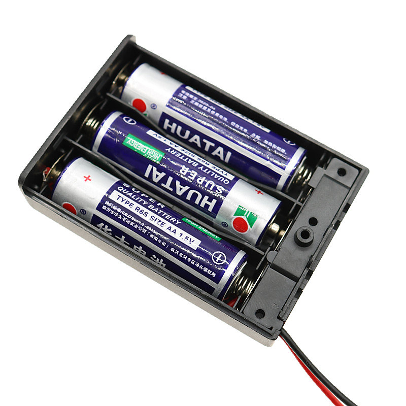 3節5號黑色電池盒帶蓋帶開關 4.5V電池盒 三節五號AA電池 模型DIY w1014-0328[365519] | 露天市集 | 全台最大的 ...