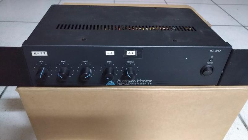 Australian Monitor IC30 Mixer Amplifier 商用擴大機 二手品 | 露天市集 | 全台最大的網路購物市集
