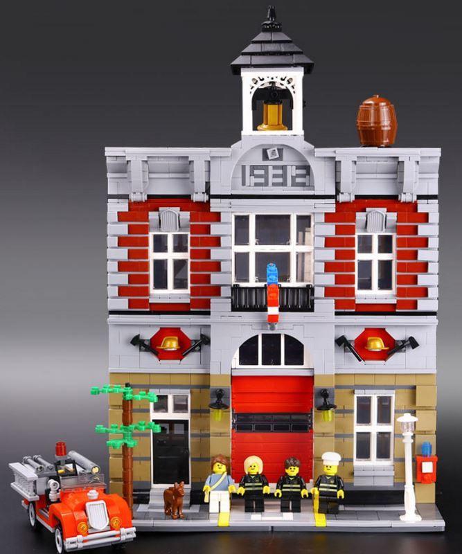 🐻熊樂🐻現貨or預購🍀 同款它牌出貨 城市街景 消防局 15004 與 LEGO相容 | 露天市集 | 全台最大的網路購物市集