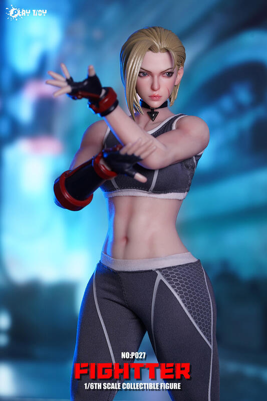 PLAY TOY:1/6 格鬥女戰士6代 (NO:P027) | 露天市集 | 全台最大的網路購物市集