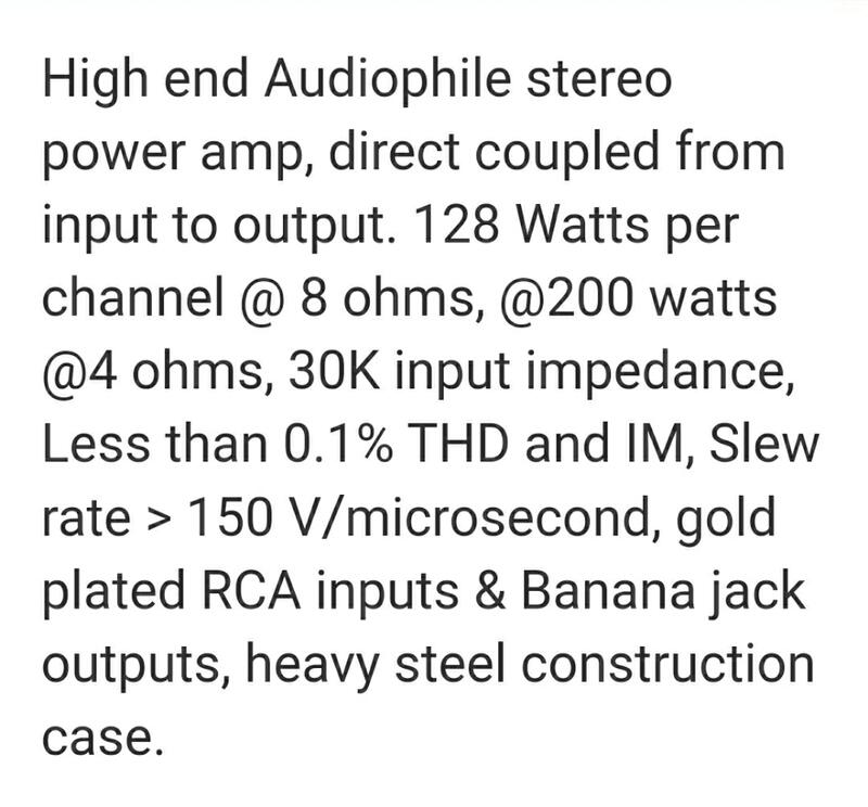 美國 PS audio 100 delta amplifier 後級功率功放擴大機 | 露天市集 | 全台最大的網路購物市集