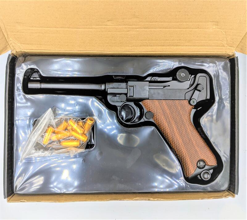 【有備而來訓練局】乖巧虎魯格自動拋殼P08 反吹激光器 不可發射玩具槍(現貨不用等) | 露天市集 | 全台最大的網路購物市集