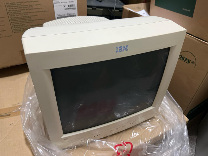 復古全新庫存IBM CRT 螢幕 | 露天市集 | 全台最大的網路購物市集