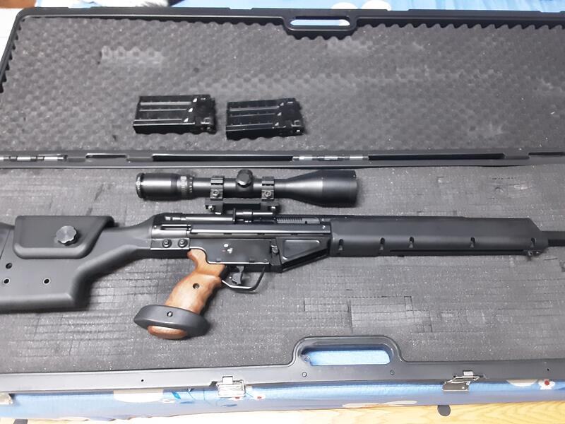 VFC HK PSG-1 GBB 授權刻字 全鋼製 瓦斯槍 附槍箱(限 death155下標) | 露天市集 | 全台最大的網路購物市集