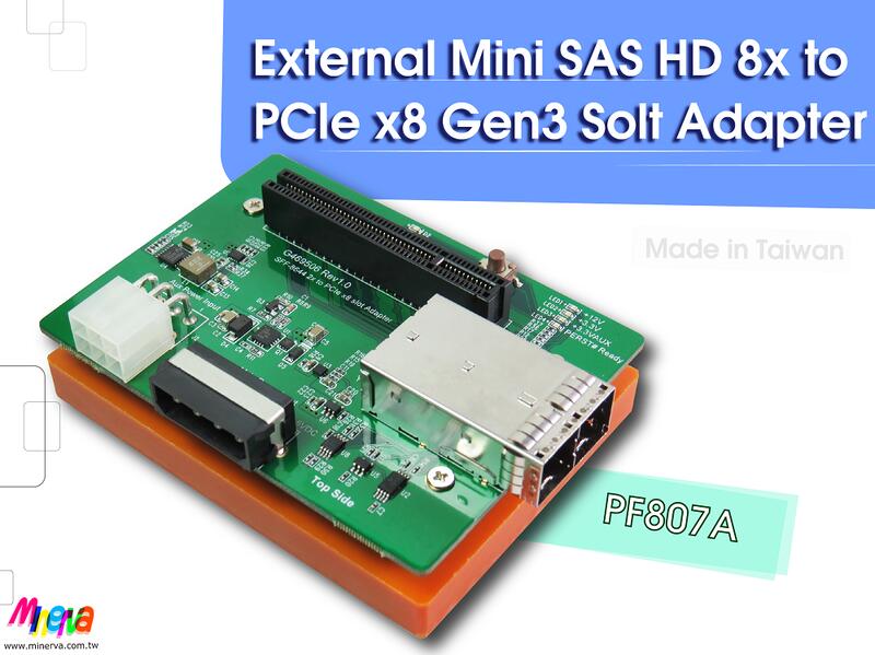 External MINI SAS HD 2x to PCIe x8 Gen 3 Slot Adapter | 露天市集 | 全台最大的網路購物市集