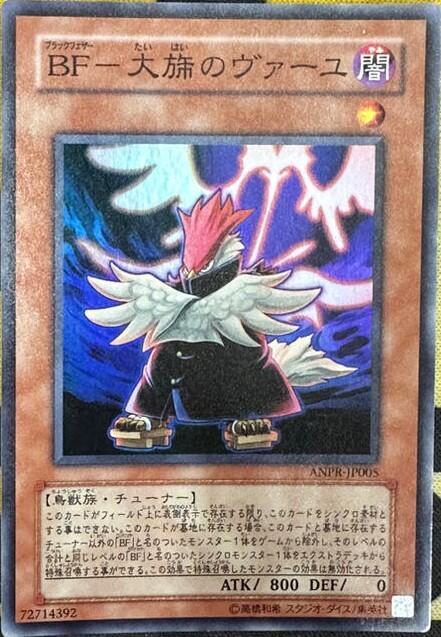 【Xin Qi】遊戲王 ANPR-JP005 黑羽大旆之瓦尤 605 (亮面) 損傷93-95分 | 露天市集 | 全台最大的網路購物市集