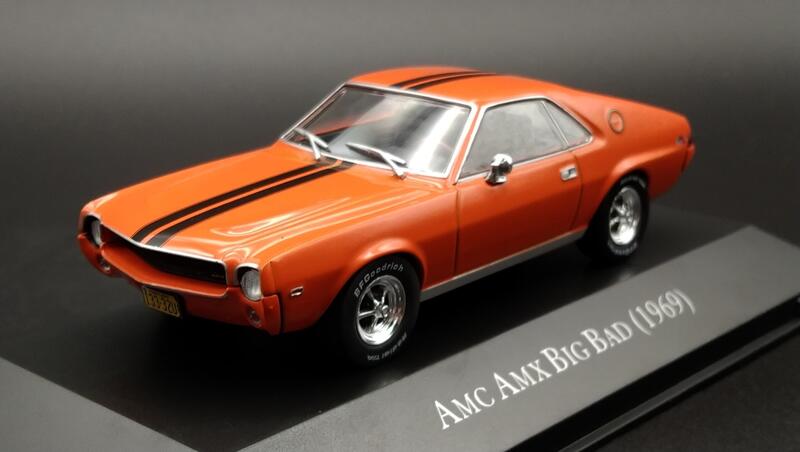 [台灣現貨]1:43 AMC AMX (1969) 1/43 美國汽車公司 AMX GT跑車 美國肌肉車 絕版 模型車 | 露天市集 | 全台 ...