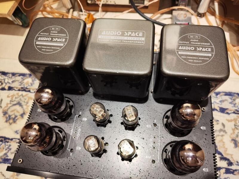 Audio Space Galaxy-88 綜合擴大機KT88*4 無待修 全新配對真空管 輸出功率：25瓦/3極接法， | 露天市集 | 全 ...