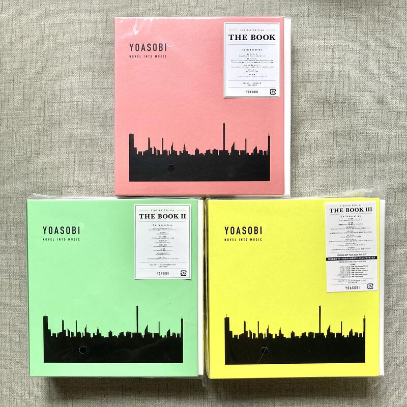 現貨 YOASOBI THE BOOK 1+2+3 [CD+資料夾] （2的填充盒微凹） | 露天市集 | 全台最大的網路購物市集