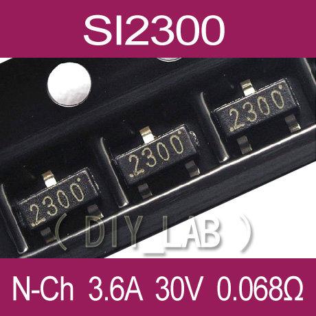 【DIY_LAB#445】SI2300 (SOT-23) N-Ch 3.6A 30V MOSFET(現貨) | 露天市集 | 全台最大的網路購物市集