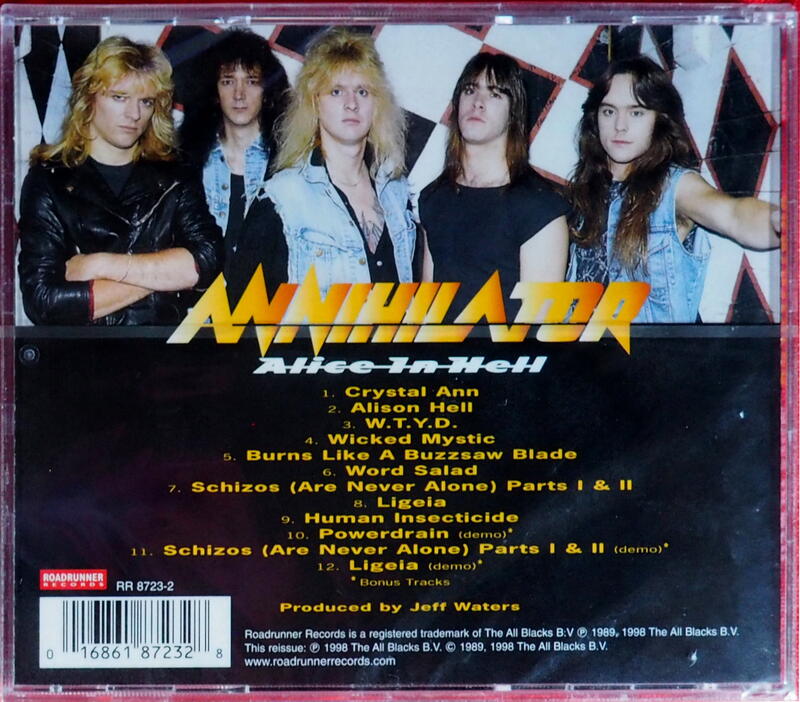 Annihilator : Alice in hell (全新封裝歐) | 露天市集 | 全台最大的網路購物市集