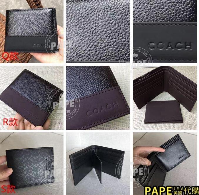 美國代購 COACH 74993 74586 74736 74634 74064 75005男短夾 皮夾 卡片夾 零錢夾 | 露天市集 | 全 ...