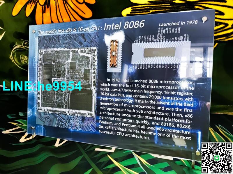 【小楊嚴選】世界第一款x86CPU展示畫框 Intel D8086 + | 露天市集 | 全台最大的網路購物市集
