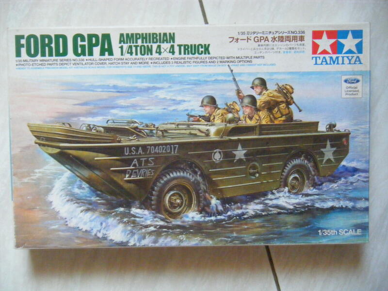 TAMIYA-35336 1/35 Ford GPA Amphibian 1/4ton 4x4 Truck(盒損) | 露天市集 | 全台最大 ...