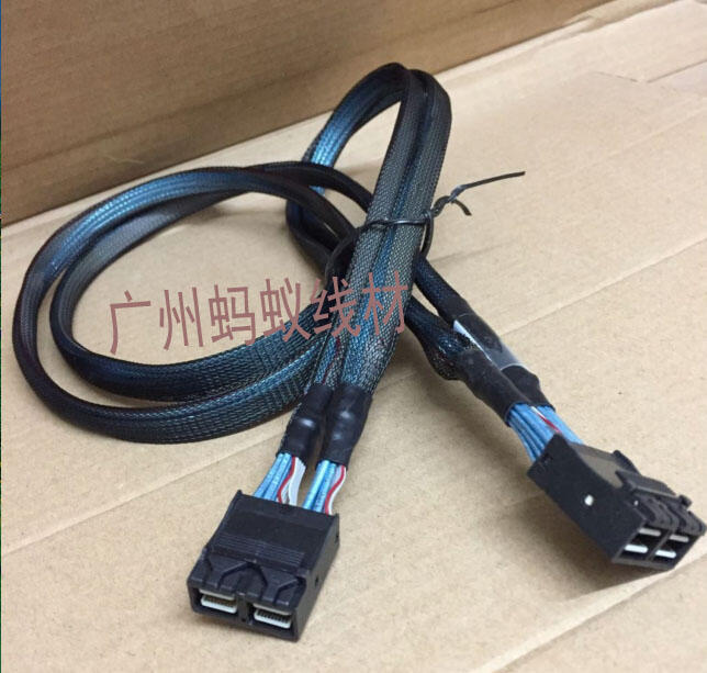 【現貨 可議價】MOLEX MINI-SAS HD SFF-8643 8X CABLE 雙頭 SAS線1米 24G數據線 | 露天市集 | 全 ...