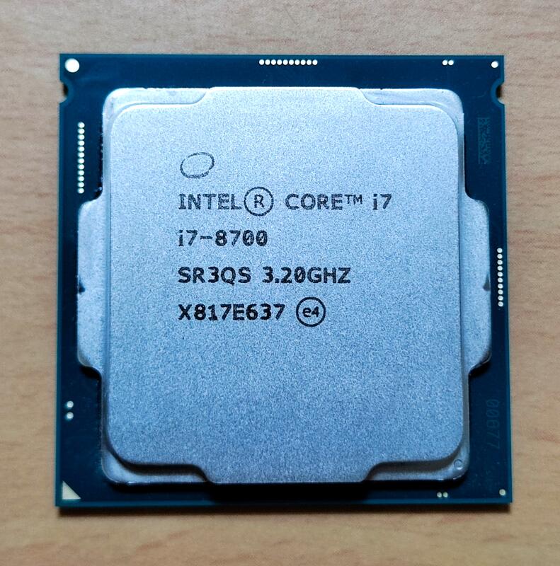 Intel Core i7-8700 處理器 | 露天市集 | 全台最大的網路購物市集