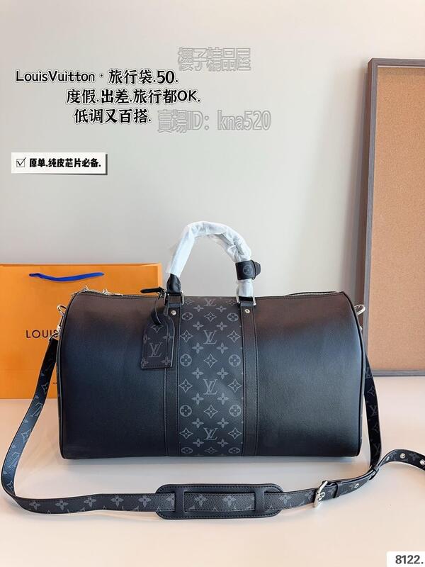 lv 旅行包超酷中LV Keepall老花旅行袋LVKeepall 容量超級感人非常的實用 尺寸：50*21*28cm | 露天市集 | 全台最大的網路購物市集