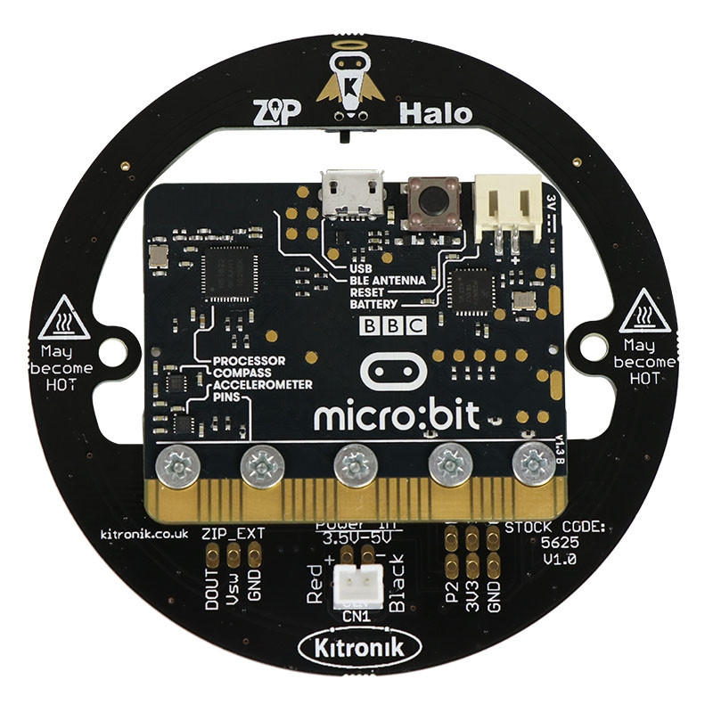 BBC micro:bit 專用Kitronik ZIP Halo 24顆ZIP LED光圈 (不含micro bit) | 露天市集 | 全 ...