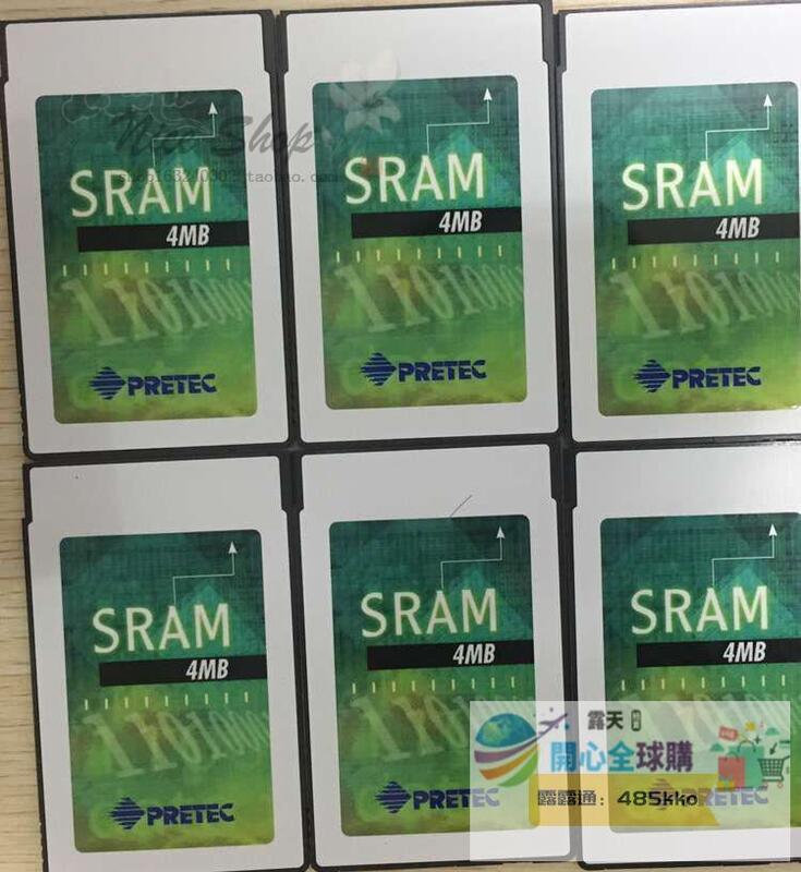 全球購 SRAM卡 8MB PCMCIA sram Card PRETEC 全新帶電池 8M6M2M1M-可開發票 | 露天市集 | 全台最大 ...
