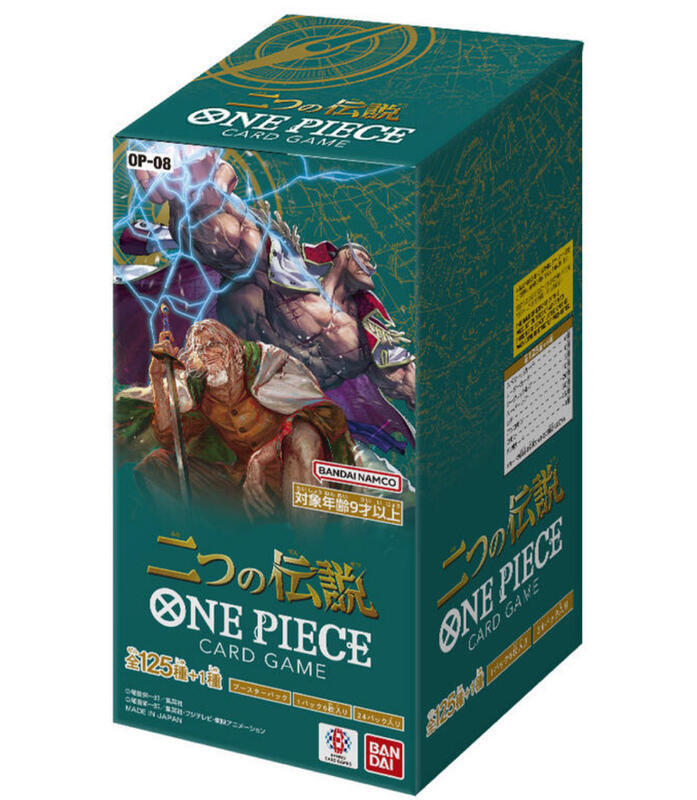 航海王 海賊王 OPCG OP08 OP-08 兩個傳說 補充包 整盒 全新未拆封 現貨 | 露天市集 | 全台最大的網路購物市集