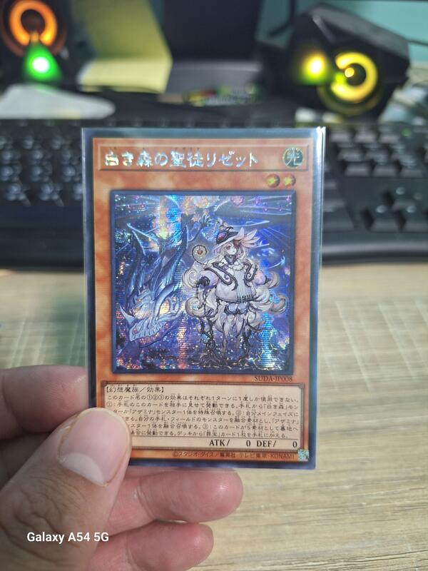 (小越源) 遊戲王(韓紙)遊戲王SUDA-JP008 白之森的聖徒 莉賽特 (半鑽) 台中可面交 | 露天市集 | 全台最大的網路購物市集
