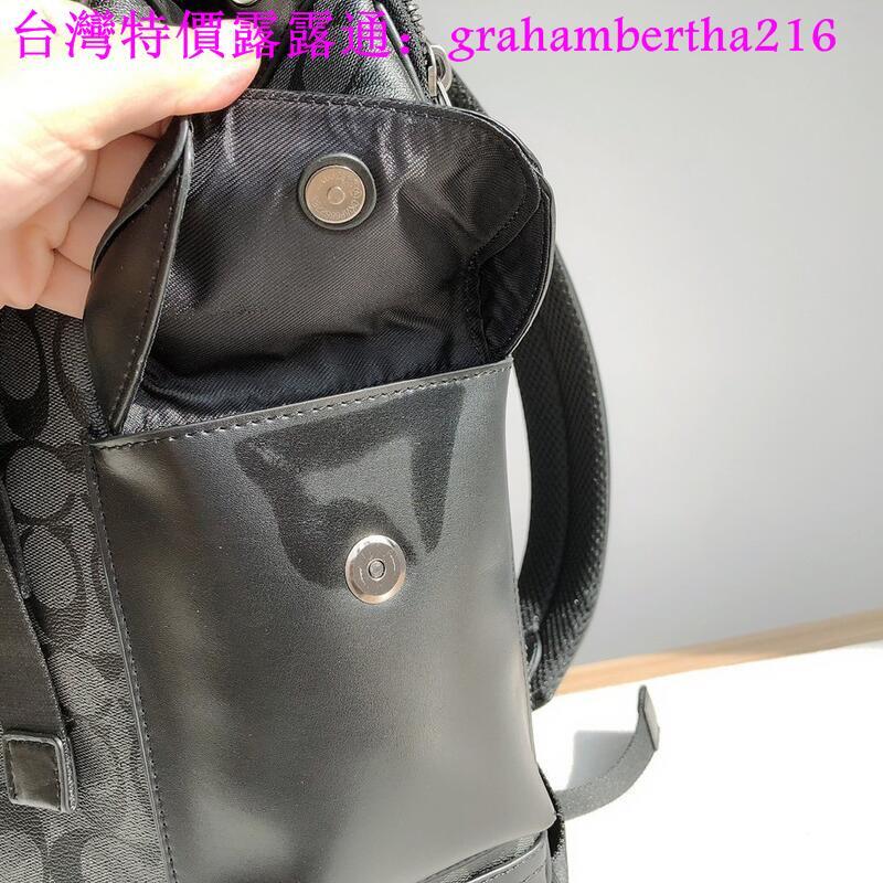 台灣特價Coach 40344 經典老花男士後背包 多功能登山包 容量超大 包型筆挺 潮流時尚 輕鬆出行 | 露天市集 | 全台最大的網路購物市集