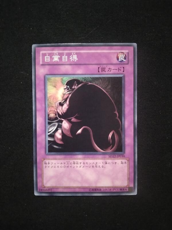 [所長的店]自業自得 (普卡) 日紙 SD12-JP030 搜：DR02-JPA25 | 露天市集 | 全台最大的網路購物市集