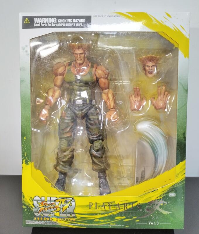Play arts 改 快打旋風 街頭快打 Guile 美國大兵 正版 | 露天市集 | 全台最大的網路購物市集
