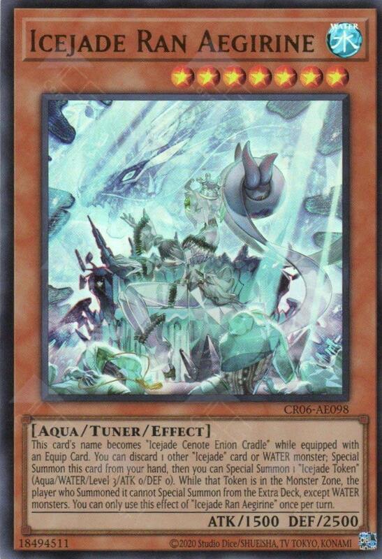 遊戲王 亞英 CR06-AE098 冰水帝 霓石海女神 (金亮) 【OK遊戲王】 搜：CYAC-JP010 | 露天市集 | 全台最大的網路購物市集