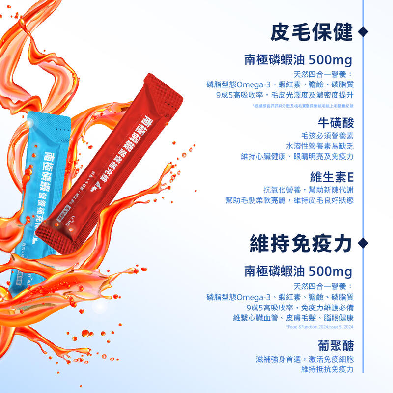 南極磷蝦 貓泥條 寵物營養 補充條 17g*10條/盒 VCARE 機能款 關節保健 台灣製 | 露天市集 | 全台最大的網路購物市集