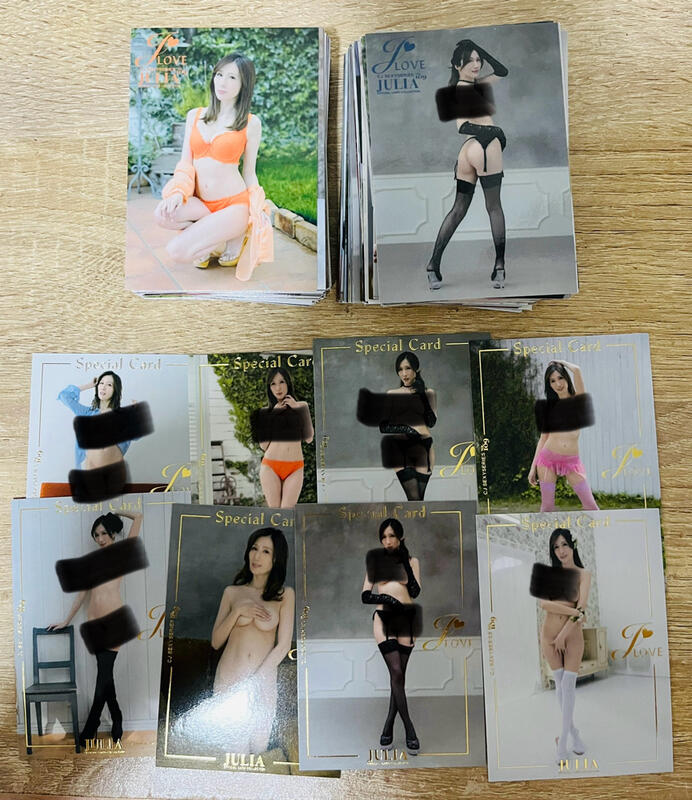 (女優卡） CJ SEXY CARD SERIES VOL 109 JULIA 普卡 110張+ sp8張 | 露天市集 | 全台最大的網路購物市集