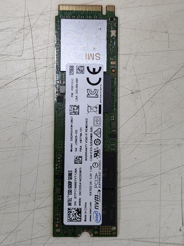 (如圖) INTEL M.2 128G SSD 固態硬碟 二手良品 請確認適用規格 | 露天市集 | 全台最大的網路購物市集
