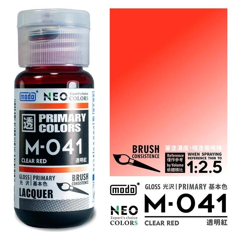 【MAKDOTOY 大雅店】現貨 NEO M-041 M041 modo透明紅/30ML/模型漆 | 露天市集 | 全台最大的網路購物市集