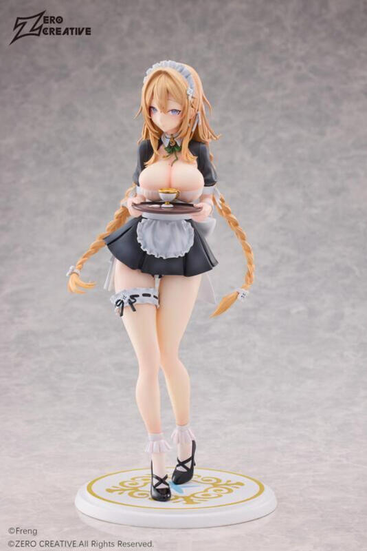 【小龍便宜公仔】全新 正版 原創插畫 零創 Zero Creative freng 原畫 牛奶時間 悠 1/7 PVC | 露天市集 | 全台最大的網路購物市集