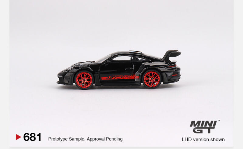 維克玩具 MINI GT 681 Porsche 911(992)GT3 RS BlackwithPyro Red | 露天市集 | 全台最大 ...