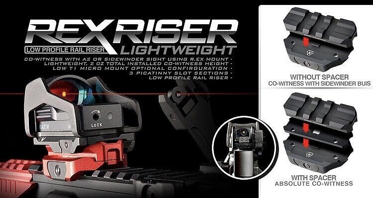 （圓仔）Strike Industries REX RISER 內紅點鏡座 增高座 瞄具座~SI-REX-RISER | 露天市集 | 全台最大的網路購物市集