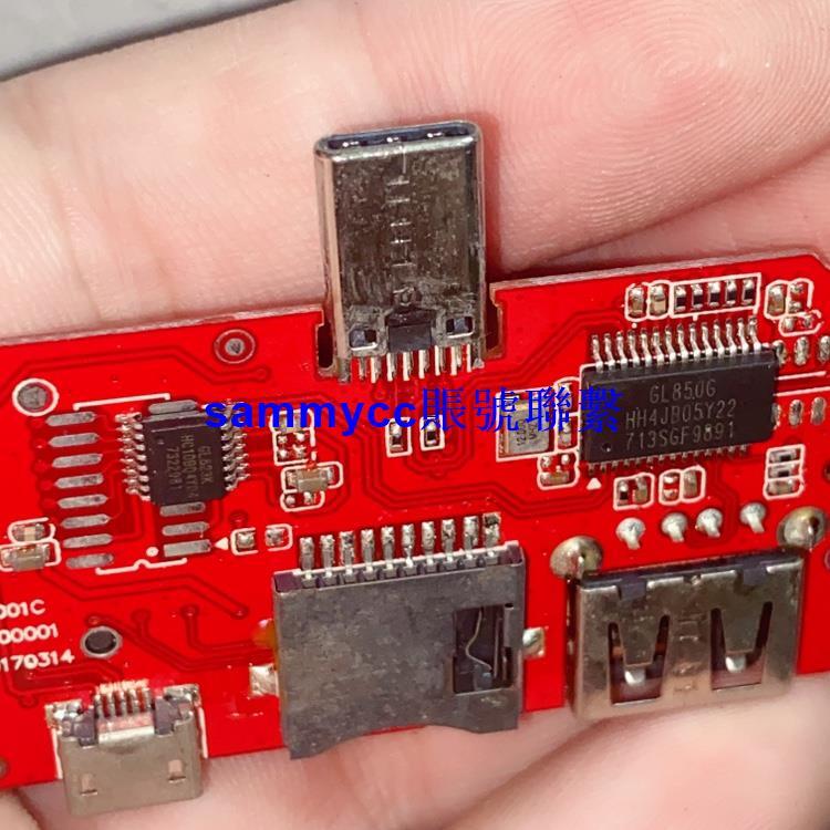 Type-C轉SD+TF+USB三合一讀卡器板 GL850G+GL823K芯片 diy用途咨詢 | 露天市集 | 全台最大的網路購物市集