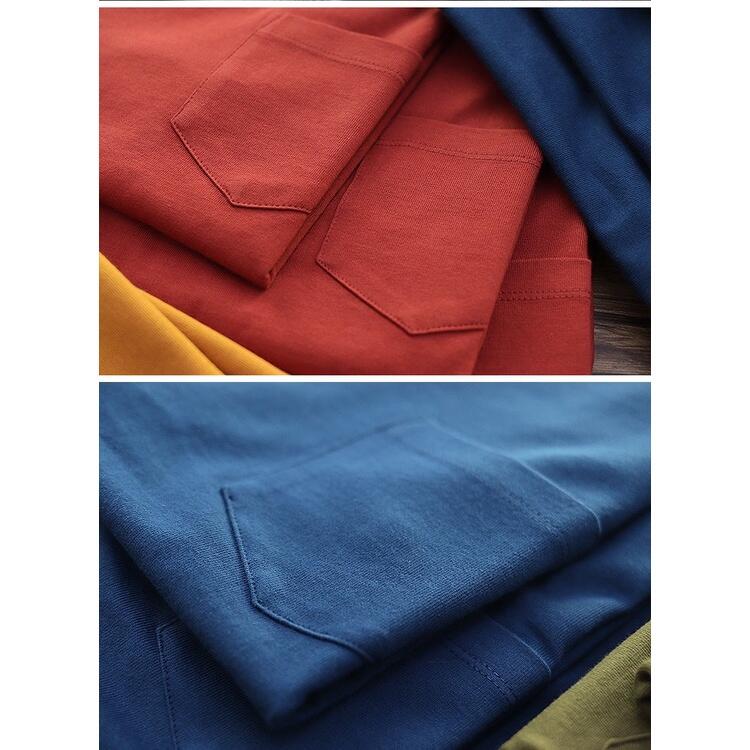 【JDUDS】大口袋寬版T恤 寬鬆T恤 T恤 短T 素T 口袋T 落肩 五分袖 | 露天市集 | 全台最大的網路購物市集