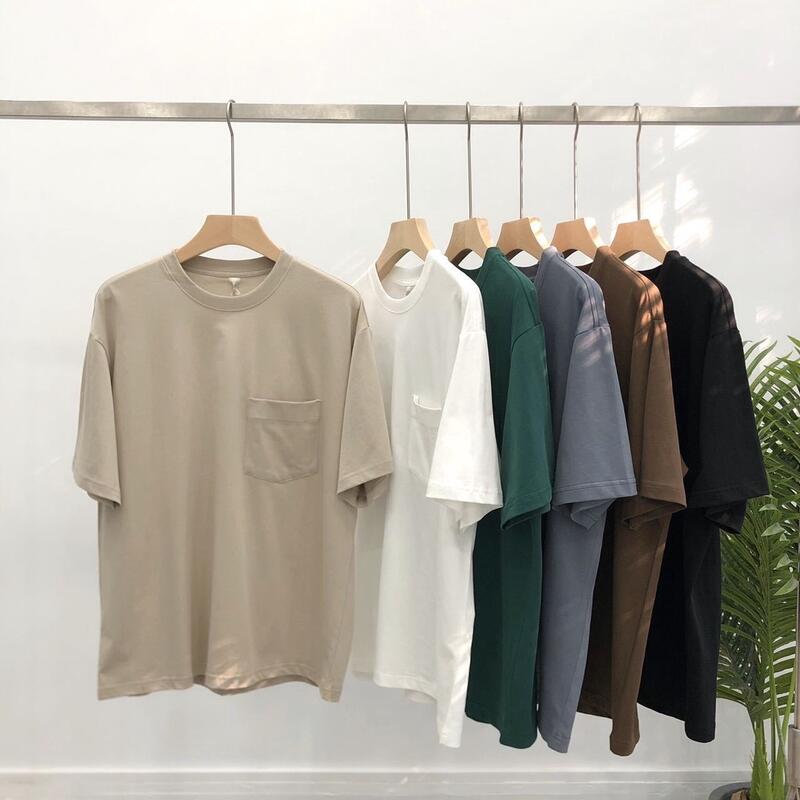 【JDUDS】大口袋寬版T恤 寬鬆T恤 T恤 短T 素T 口袋T 落肩 五分袖 | 露天市集 | 全台最大的網路購物市集