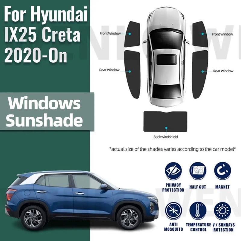 台灣現貨HYUNDAI 現代 Creta IX25 SU2 2020 2021 2022 2023 汽車遮陽板磁性前後擋 | 露天市集 | 全台最大的網路購物市集