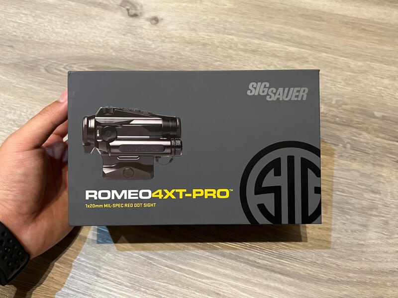 真品sig sauer Romeo 4xt pro 紅點 內紅點 瞄準鏡 red dot | 露天市集 | 全台最大的網路購物市集