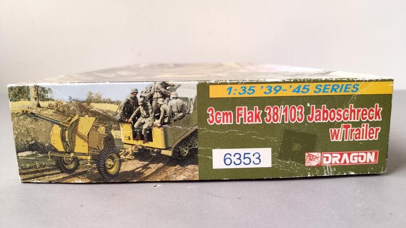 _ DRAGON 1/35 6353 3cm Flak 38/103 Jaboschreck w/Traile | 露天市集 | 全台最大的 ...