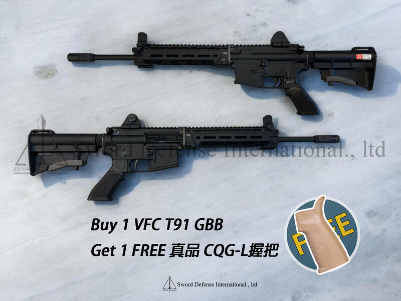 S.D.I 補貨中 VFC T91 GBB戰鬥步槍 贈真品握把 非 GHK WE KWA Viper marui mws | 露天市集 | 全台最大的網路購物市集