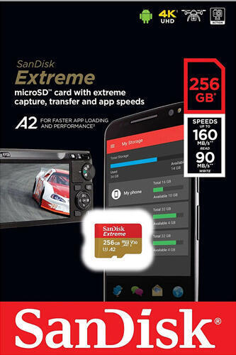 SanDisk 256GB 256G Extreme microSDXC SD 160MBs A2 手遊 記憶卡 | 露天市集 | 全台最大的網路購物市集