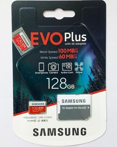 SAMSUNG 三星 100MBs 128B 128G EVO PLUS micro SD SDXC C10 記憶卡 | 露天市集 | 全台最大的網路購物市集