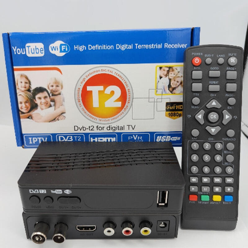 電視機機頂盒 地面無線數位機上盒DVB-T T2 高清節目 DTVC數位電視機上盒 MPEG4高清節 機頂盒（台規插頭） | 露天市集 | 全 ...