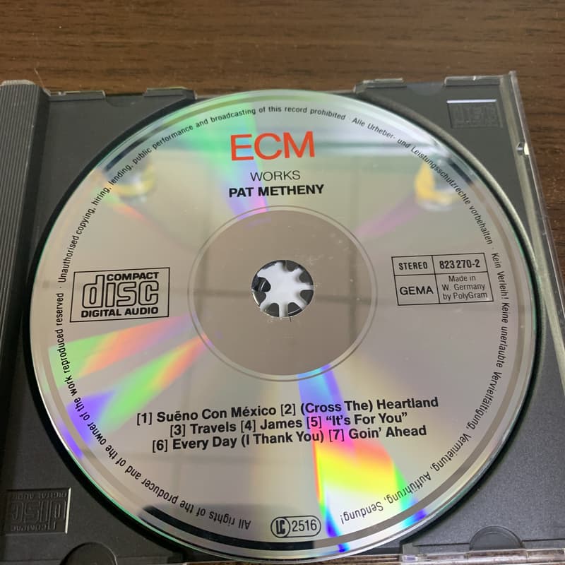 現貨.ECM 當代爵士樂 Pat Metheny Works 滿銀圈 拆封CD | 露天市集 | 全台最大的網路購物市集